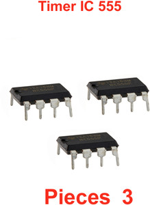 ELPH NE555 GENUINE 555 TIMER IC Pack of 3 Electronic Components ...