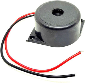 INVENTO 1pcs 3V - 27V DC 32mm Pizo Buzzer Continuous Ringing Automotive ...