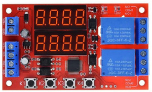 amiciSmart 5V 10A Adjustable Timer Relay Module | 32 Modes, Dual ...