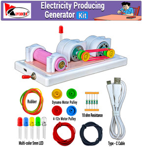 KLVXKEN DC Generator Working Model For Science Project Motor Control ...