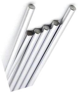 INVENTO 6pcs EN31 Rustproof Steel Smooth Rod 4mm OD 600mm Long for CNC ...