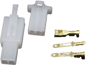 EGOPAL 5 Sets 2 Pin Wire Harness Motorcycle Sensor Connector Automotive ...