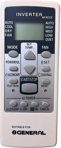 Das AC REMOTE CONTROL SUITABLE FOR O-GENERAL POWERFUL INVERTER AC-113B ...
