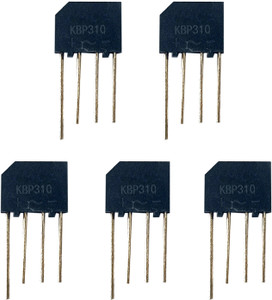 Wenray (Pack Of 5 Pieces) KBP310 3 Amp 1000V Bridge Rectifier Diode ...