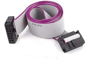 e4u 14 Pin FRC Cable Female To Female 2mm Medium Pitch Connector 24 ...