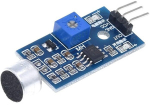 DIYtronics 1 Pc Mic Sound Sensor Module Blue Obstacle Sensing Line ...