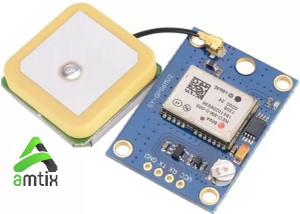 AMTIX NEO-6M GPS Module Aircraft Flight Controller With Antenna (Pack ...