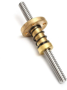 INVENTO 1Pcs 150mm Trapezoidal leadscrew T8 8mmpitch 2mm lead 8 TR8 ...