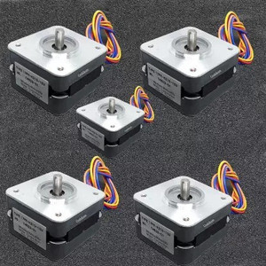 AQBP Bipolar Stepper Motor 4-Wire10mm shaft for DIY CNC 3D Printer ...