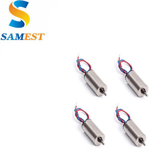 samest 4pcs 3.7V 7x16mm 716 Micro Coreless High Speed 55000 RPM Motor ...