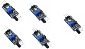 IOTCART IR (Infrared) Obstacle Avoidance Sensor Module Pack of 5 ...