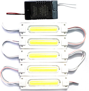 Steko (5-Pieces) White DC 12V 2 Watt Capsule Shape LED Module + DC 12 ...