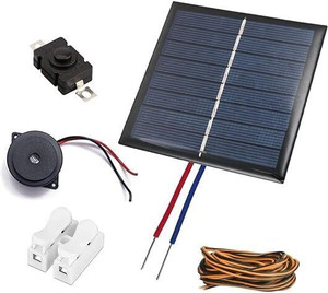 SYMFONIA Solar Panel for School Project Kit with Buzzer,Wires,Switch ...