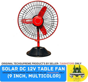 TechSupreme DC 12Volt 6Watt 9 Inch Mini Table Fan Electronic Components ...