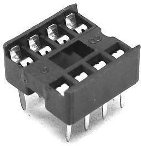SHOKITECH 8 Pin DIP IC Base or IC Socket (Pack of 10) Electronic ...