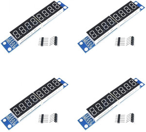 Flyrobo (4 Pcs) Pro3D MAX7219 Digital Tube Display Control Module ...