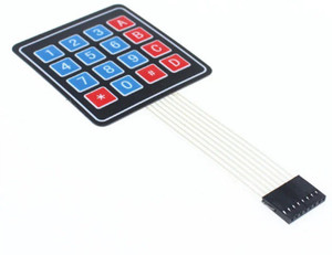 Ihc 4x4 Matrix Membrane Type Keypad -16 Keys Electronic Components ...
