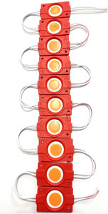 Wizzo (RED) 10 Pieces 12 Volt 2.4 Watt DC Coin LED Module Light Lamp ...