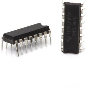 INVENTO 4x 74HC595N 74595 8 Bit Shift Register IC for LED Matrix based ...