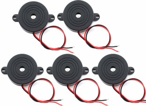 SYMFONIA 5PCS DC 95dB 3-24V Active Piezo Buzzer Electronic Buzzer phone ...