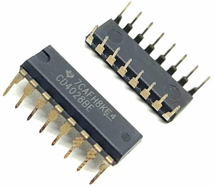 INVENTO 2Pcs 4028 IC CD4028BE Logic IC BCD to Decimal Decoder, 10 ...