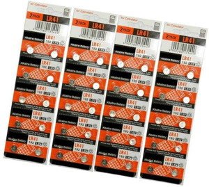 INVENTO 40pcs 1.5V LR41 Li-ion Battery (Non-Rechargeable) LR41 Button ...