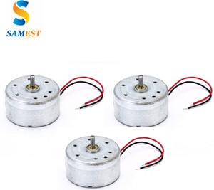 samest 3pc Mini Generator Motor 3v-12v can be Used for High Speed Fan ...