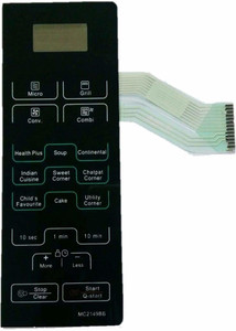 WHITEFLIP Microwave Oven Membrane Keypad Touchpad For Microwave Model ...