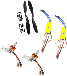 INVENTO 2Pcs 930KV BLDC Brushless Motor + 40A ESC + 8045 8x4.5 8 inch ...