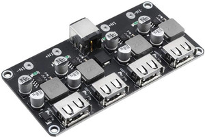 InkOcean QC3.0 QC2.0 USB DC-DC Buck Converter Charging Step Down Module ...