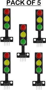 EASTRA PACK OF 5 Traffic Light Display Module LED Traffic Light Module ...