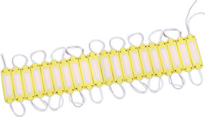 Electronic Spices 12V 2W Bright yellow color waterproof LED module pack ...