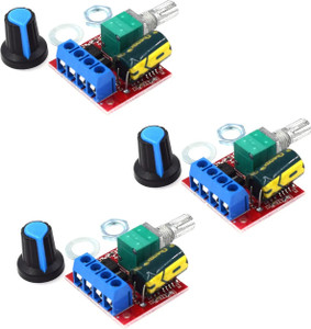 SG Flash PACK OF 3 Mini DC Motor PWM Speed Controller, DC 5V-35V Switch ...
