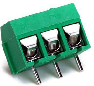 NexElectronic 3 Pin Screw Terminal Block PCB mount (Pack of 5 ...