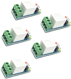 INVENTO 5Pcs 12V 10A 1 Channel Relay Module Low Level Trigger for Home ...