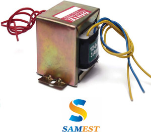 samest Transformer 220V AC to 12-0-12 AC Current 3Amp Step Down(3000mA ...