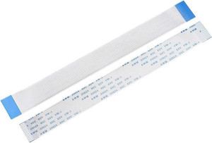 SLVC 14 Pin 1mm 100mm Length FFC Flex FPC Ribbon Extension Cord A-Type ...