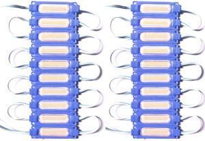Wenray 20 Pieces (BLUE) 12 Volt 2 Watt DC Capsule Shape LED Module ...