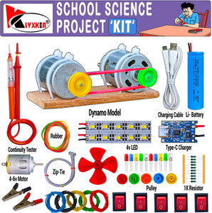 KLVXKEN Generator Making Dynamo Motor & Other Science Project Kit ...