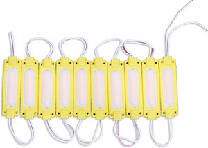 Electronic Spices 12V 2W Bright yellow color waterproof LED module pack ...