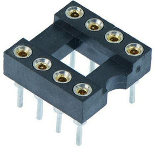 Flyrobo 8 Pin Machine tooled IC Socket (Round IC Base) Electronic ...