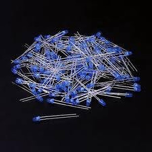 LifoDora Ultra-Bright Blue 5mm LED Lights – 100-Pack sR14 Educational ...