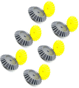 INVENTO 6pcs 3DPlastic Bevel Gear 20 Teeth+ 25 Teeth,15mm Width,5mm ...