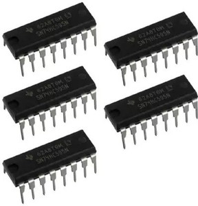WHO 5Pcs SN74HC595N 8bit Shift Register ICs For Electronics Arduino PIC ...