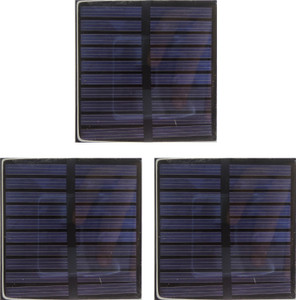 Universal Hub 3PCS 70X70MM 6V 100MAH 0.5W Mini Solar Panel For DIY ...