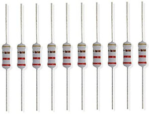 Electronic Spices 220 Ohm (?) 1 Watt Carbon Film Resistor Pack of 20pcs ...