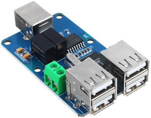 Flyrobo ADUM3160 4 Channel USB to USB Voltage Isolator Module ...