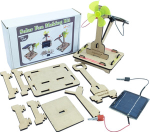 StepsToDo Solar fan making kit_DIY science kit_ STEM learning toy ...