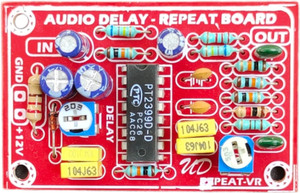 High Tech Audio Delay Echo Repeat Board. Adjustable Audio and Repeat ...