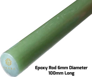 EXUBE Epoxy Rod 6mm Diameter 100mm Long (100mm) Electronic Components ...